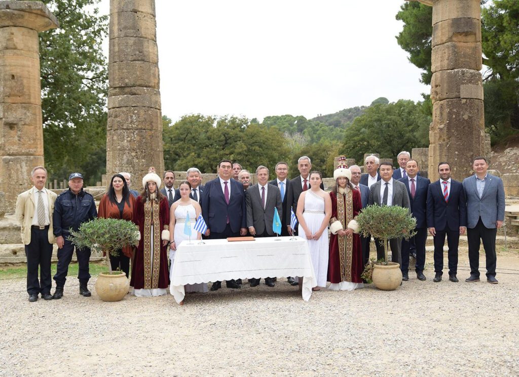 Ηλεία - Δήμος Αρχαίας Ολυμπίας: Υπογράφηκε η πράξη αδελφοποίησης ...