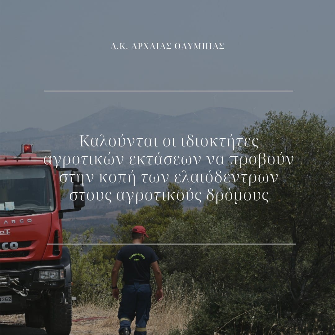 Κοινότητα Αρχαίας Ολυμπίας - Σε εξέλιξη ο σχεδιασμός ενόψει της ...